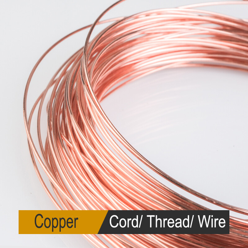 Round Copper Wire Solid Bare Diameter 0.2mm,0.3mm,0.4mm - 5mm Various ...