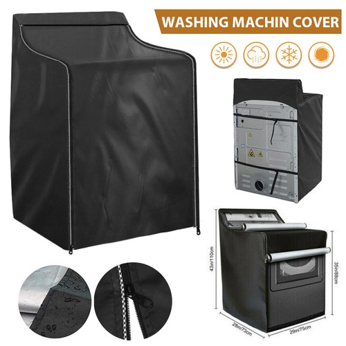 Washing Machine Top/Front Dust Cover Laundry Washer/Dryer Protector ...