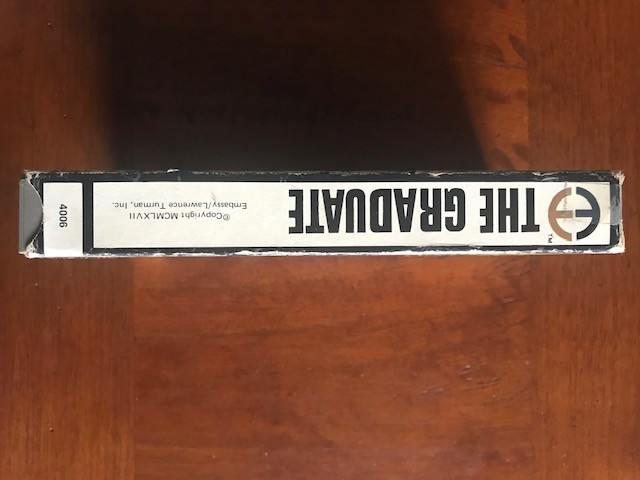 The Graduate - Original Magnetic Video VHS first print 1980 - Ultra ...