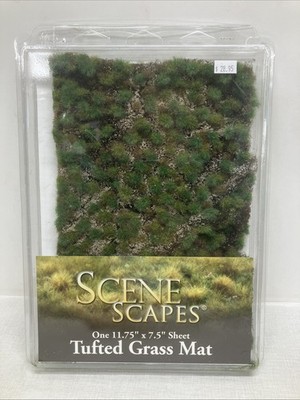 Bachmann SceneScapes 32924 Western Range Tufted Grass Mat (11.75" x 7.5 ...