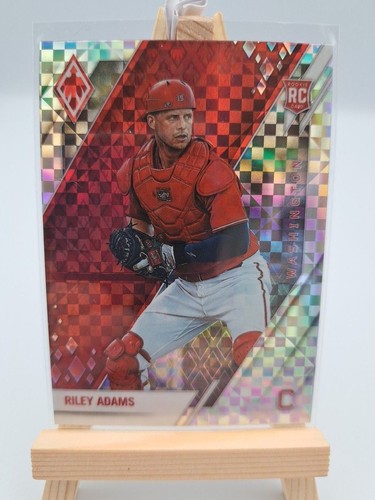 2022 Panini Chronicles Baseball Trading Card Riley Adams Rookie Card ...