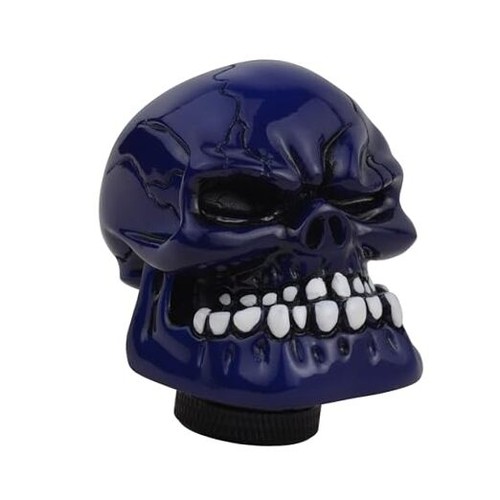 Blue Skull Manual Automatic Gear Shift Knobs Blue2 | eBay