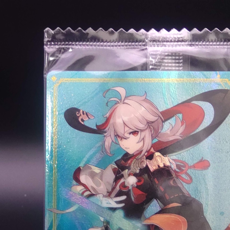 Kaedehara Kazuha Bandai Genshin Impact Wafer Cards Foil Japan Unopened ...