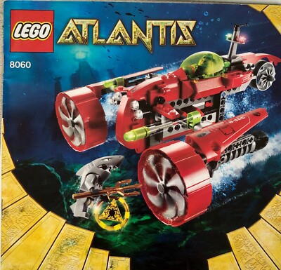 Lego 8060 Atlantis Typhoon Turbo Instructions only | eBay