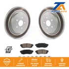 [Rear] Coated Brake Rotors Ceramic Pad Kit For Lexus RX350 RX450h ...