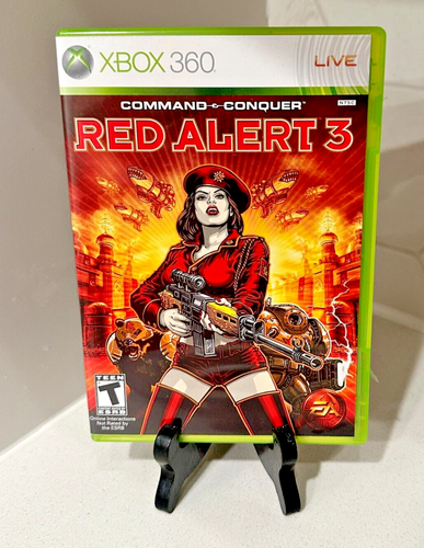 Command & Conquer Red Alert 3 - Microsoft Xbox 360 with original poster ...