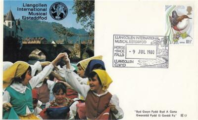 1980 Llangollen Eisteddfod - Opening Day Cover (IE17) | eBay