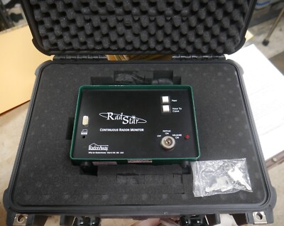 RadStar RS300 Continuous Radon Monitor GOOD condition powercord Keys ...