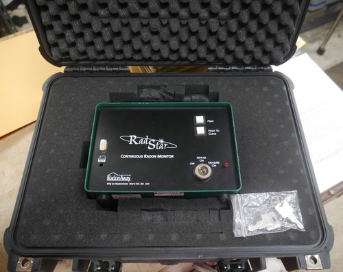 RadStar RS300 Continuous Radon Monitor GOOD condition powercord Keys ...