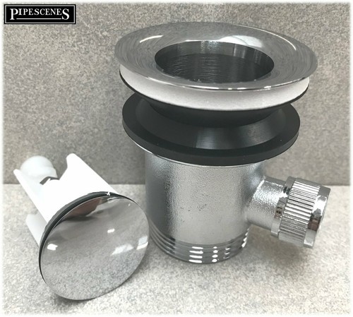 Bathroom Basin Sink Replacement Pop Up Plug & Waste Kit with Washers 1 ...