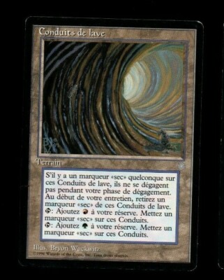 MRM FR/VF Conduits de lave - Lava Tubes MTG magic ICE | eBay