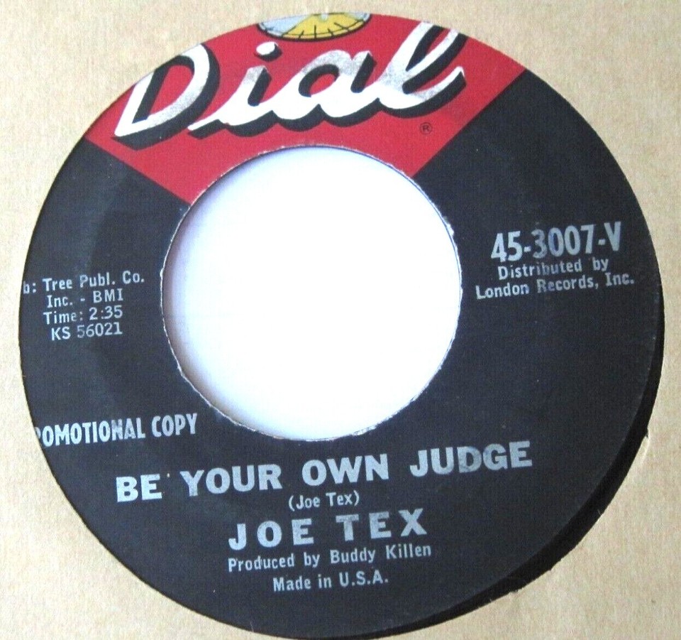 rare JOE TEX * 45 * Meet Me In Church * 1960's * DJ PROMO *USA VG VG+ ...