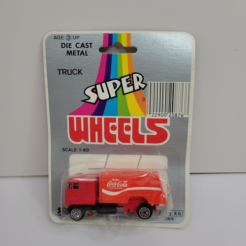 Super Wheels Coca-Cola Coke Die Cast Delivery Truck HO scale 1:60 ...