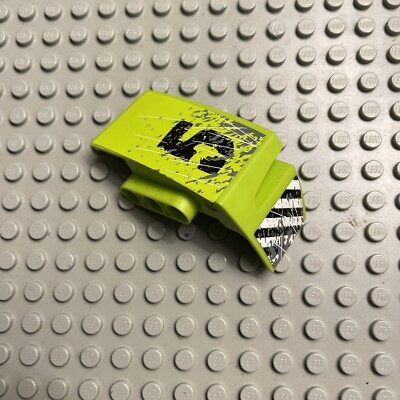 LEGO 8960 Set LEFT SCREEN Decoration Element Green With Stickers ...