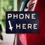 Phone Here Vintage Look Chic Distressed Sign Telephone Booth Doctor ...