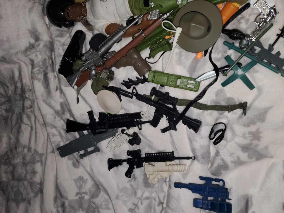 Lot Of 4 1992 12 Inch GI Joe Figures W/ A Bunch Of Weapons | eBay