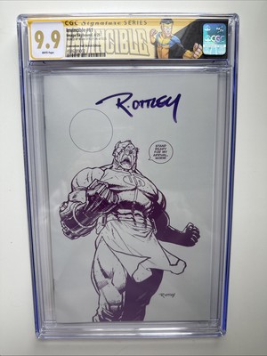 Invincible 61 Foil Signed By Ryan Ottley CGC 9.9 First Appearance Of ...