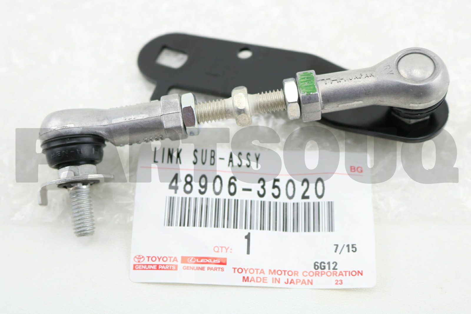 4890635020 Genuine Toyota LINK SUB-ASSY, HEIGHT CONTROL SENSOR, REAR ...