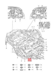 Genuine Bungs X10 VW AUDI SKODA SEAT Arteon Atlas Beetle Cabrio ...
