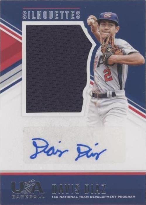 2018 Panini USA Baseball Stars & Stripes - USA Silhouettes Signatures ...