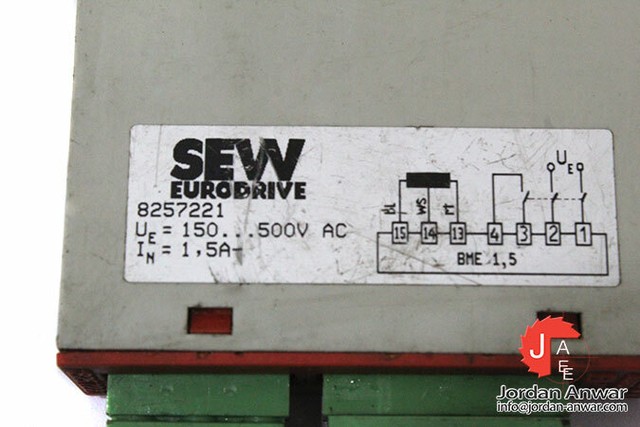 Sew Eurodrive 8257221 Motor Brake Rectifier Bme1 5 for sale online | eBay