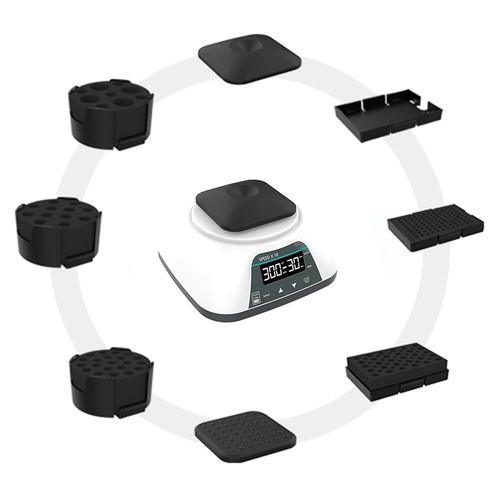 Multi Plate Vortexer Laboratory Vortex Mixer Shaker 8 Modules Operating ...