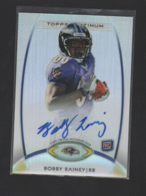 BOBBY RAINEY 2012 TOPPS PLATINUM ROOKIE AUTO CARD #158 | eBay