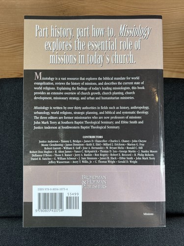 Missiology : An Introduction by Ebbie Smith (1998, Trade Paperback) for ...