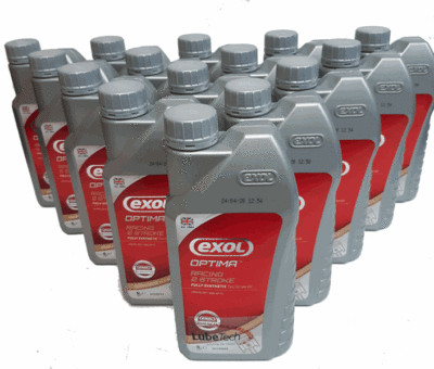 EXOL FULLY SYNTHETIC 2 TWO STROKE OIL 15 x 1 LTR SPECIFICATION JASO FD ...