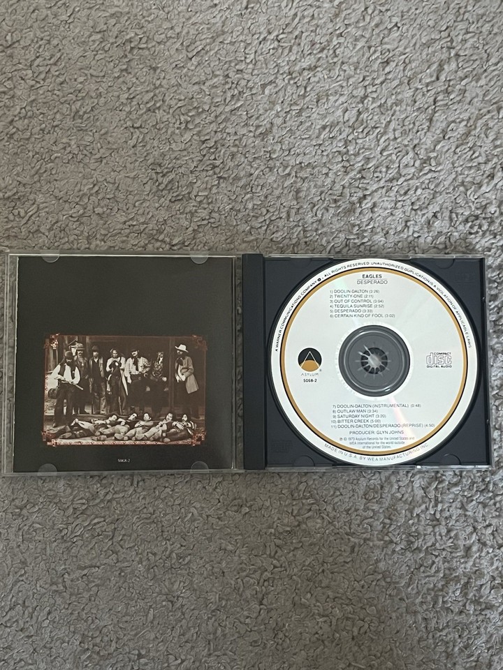 Desperado by Eagles (CD, 1990) 75596062725| eBay