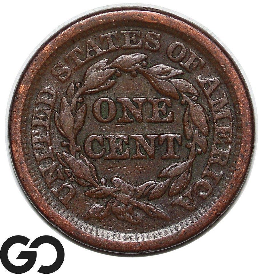 1851 Large Cent, Braided Hair | eBay