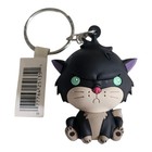 Disney Cinderella Villains Lucifer the Cat 3D Figural Keychain Key Ring ...