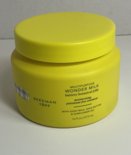 BEEKMAN 1802 MULTIPURPOSE WONDER MILK Buttery Botanical Jelly 16 fl oz ...