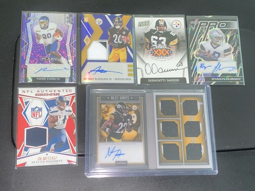 NFL Panini Auto/Relic Rookie 6 Card Lot | eBay