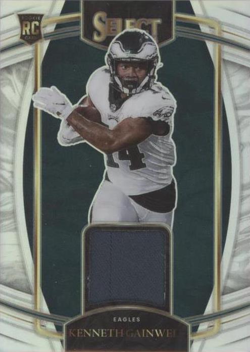 2021 Panini Select - Rookie Swatches Kenneth Gainwell #RSW-KGA /99 (MEM ...