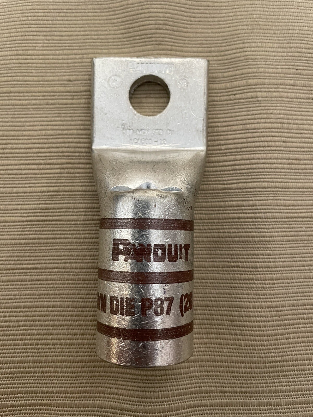 Panduit P87 LCA500-12 Brown Die Copper Compression Lug 500MCM 1/2” Hole ...