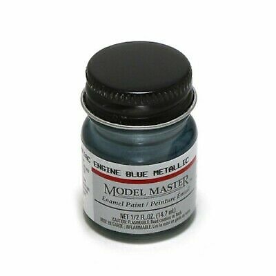 Testors Pontiac Engine Blue Metallic 1/2 Oz Enamel Paint 2728 Tes2728 ...