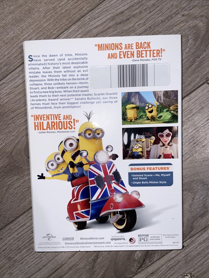 Minions (DVD, 2015) Still Sealed New 25192188817 | eBay