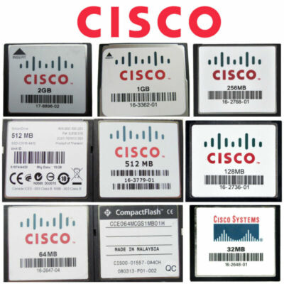 32/64/128/256/512MB Cisco CF 1GB 2GB CompactFlash Speicher karte card ...