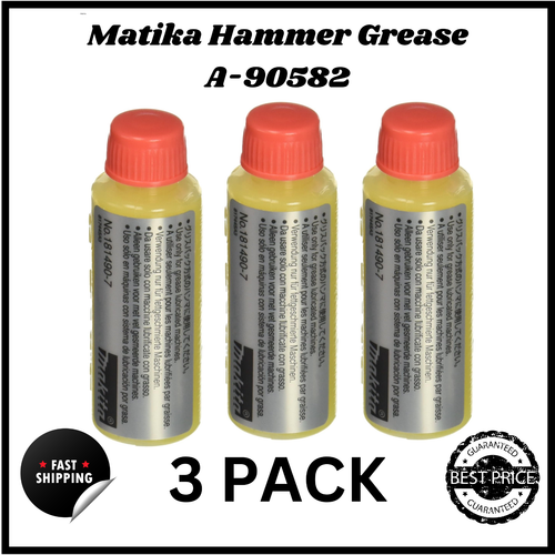 3-Pack Hammer Grease for Rotary & Demolition Hammers–Tool Lubricant A ...
