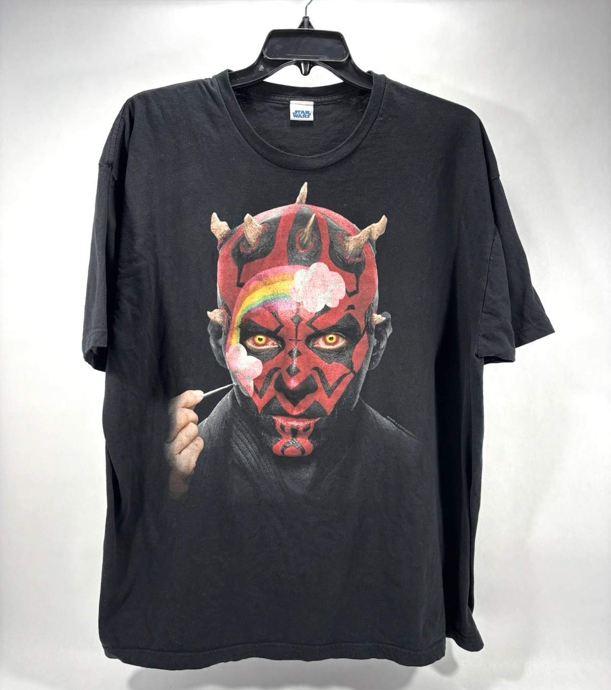 2012 Star Wars Darth Maul Rainbow Face Paint T-Shirt … - Gem