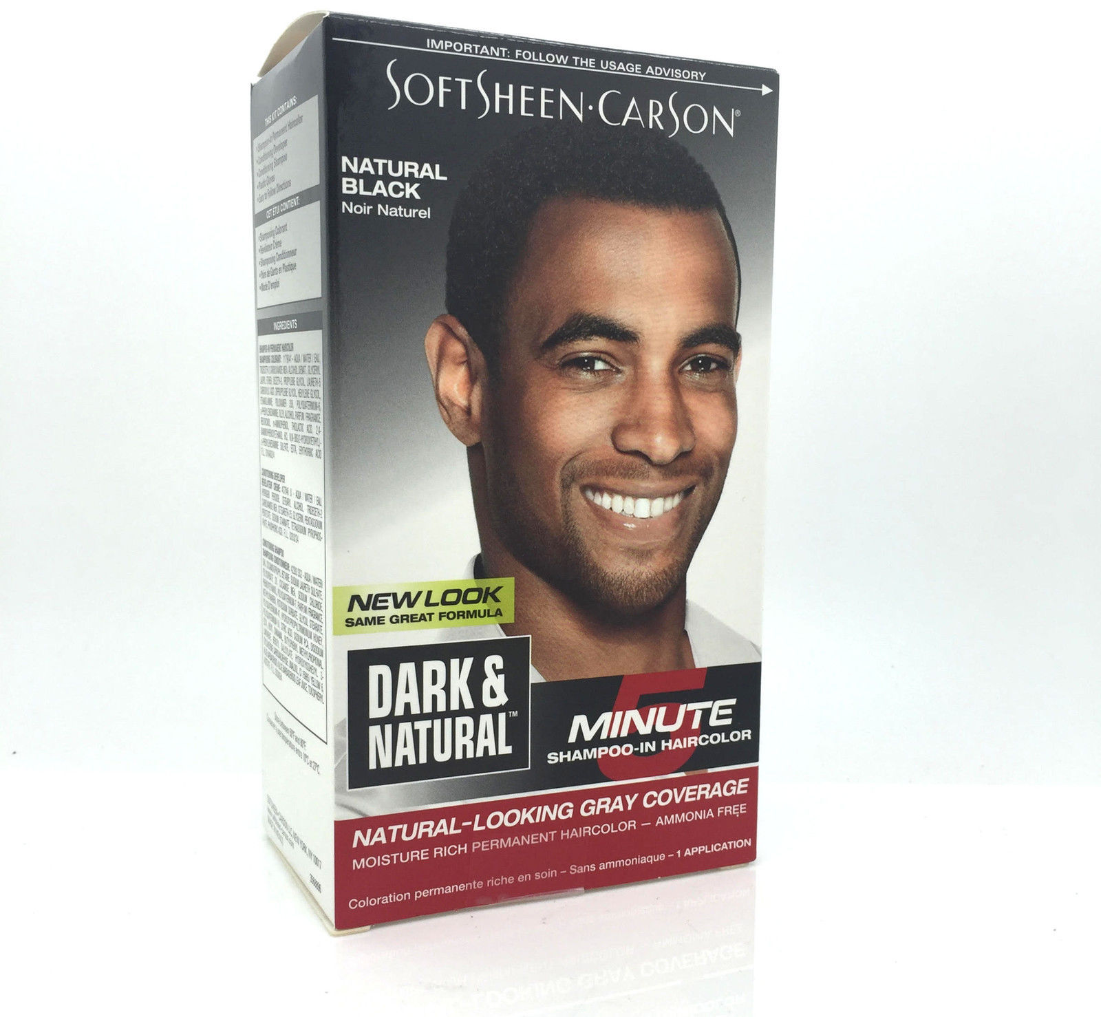 Dark & Natural 5-Minute Permanent Hair Color for Men | eBay UK