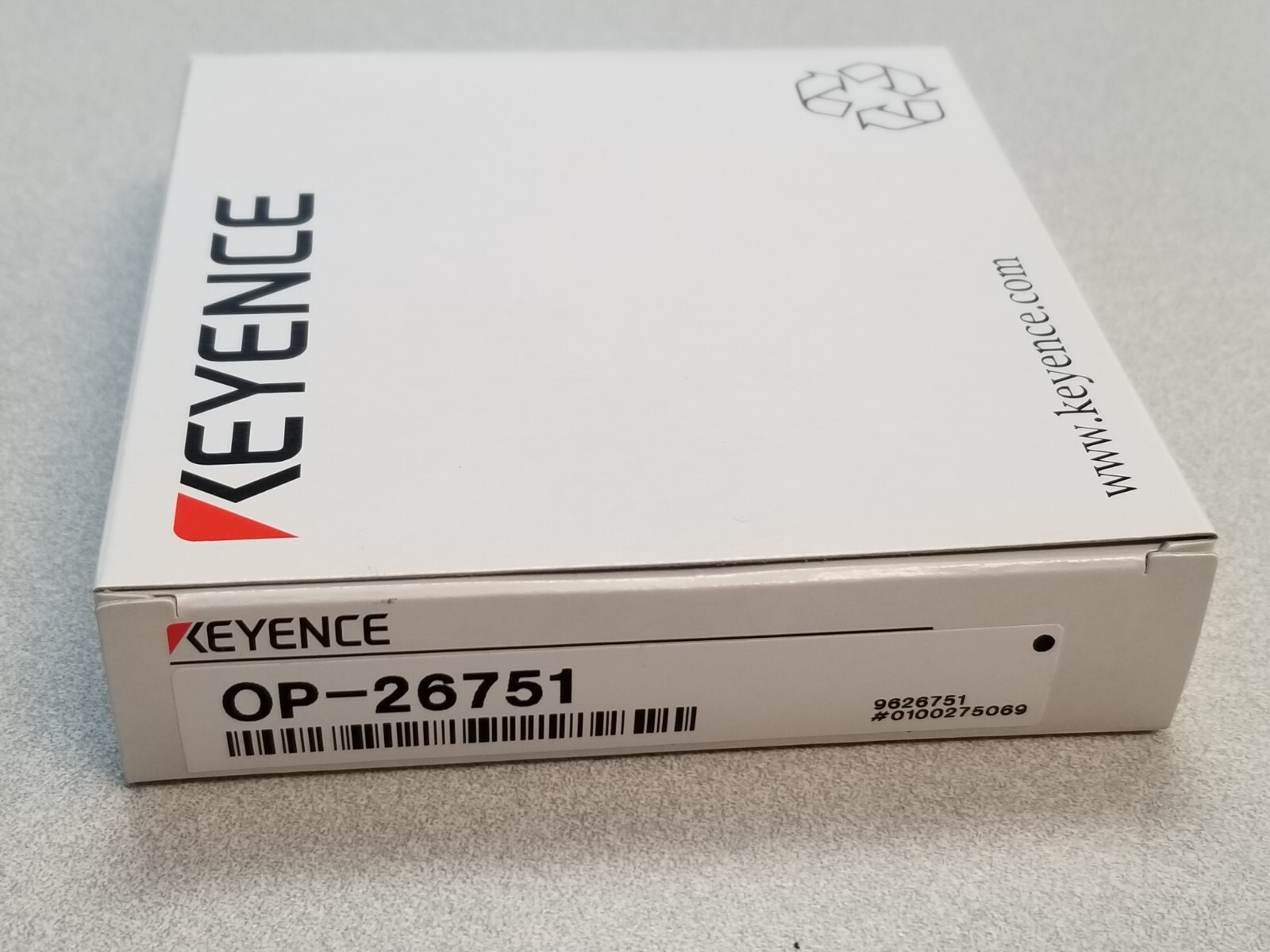 KEYENCE OP-26751 - OPTIC SENSOR AMPLIFIER END UNIT | eBay