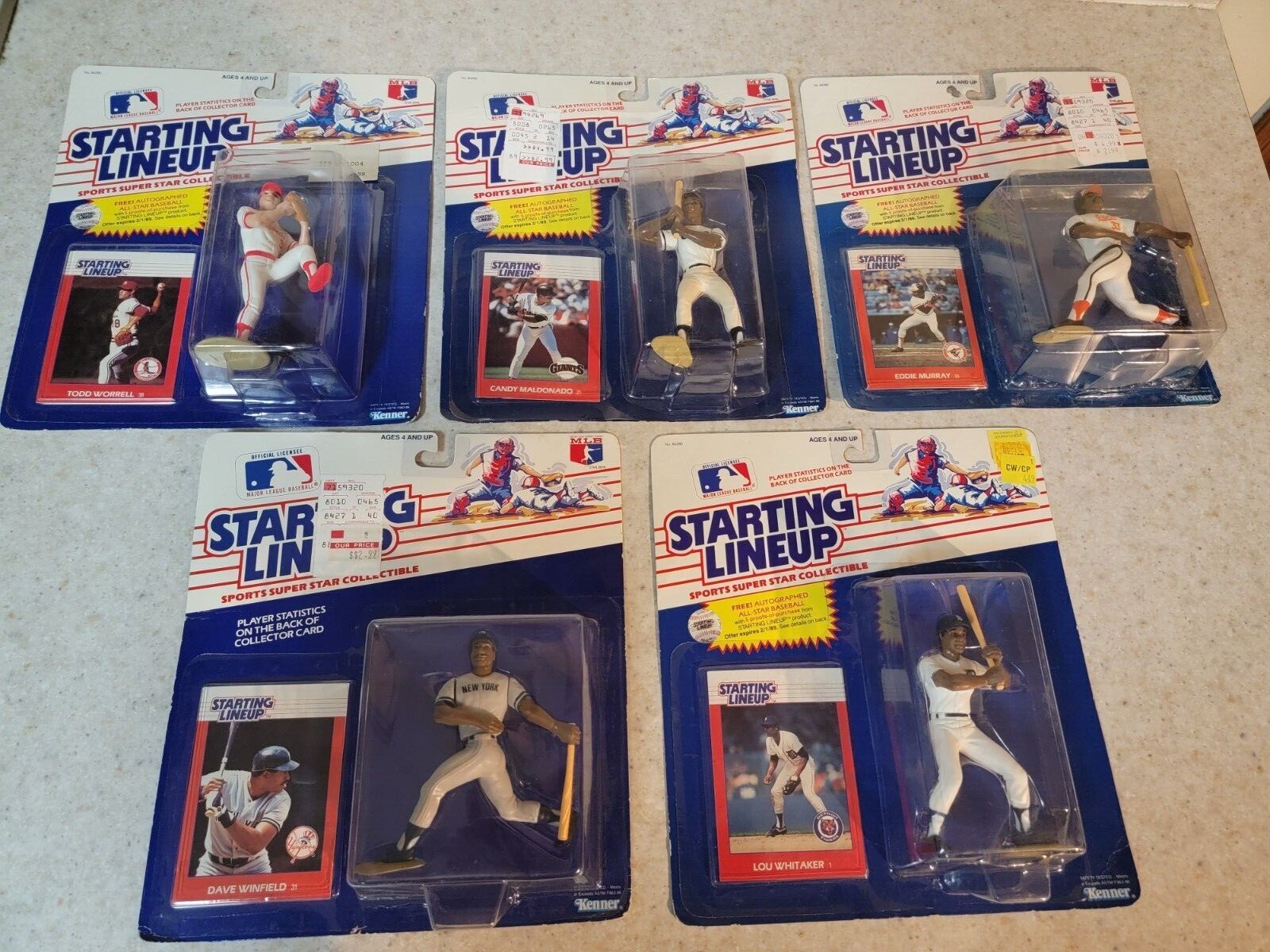 1988 Kenner Starting Lineup Baseball Set Break combined shipping | eBay