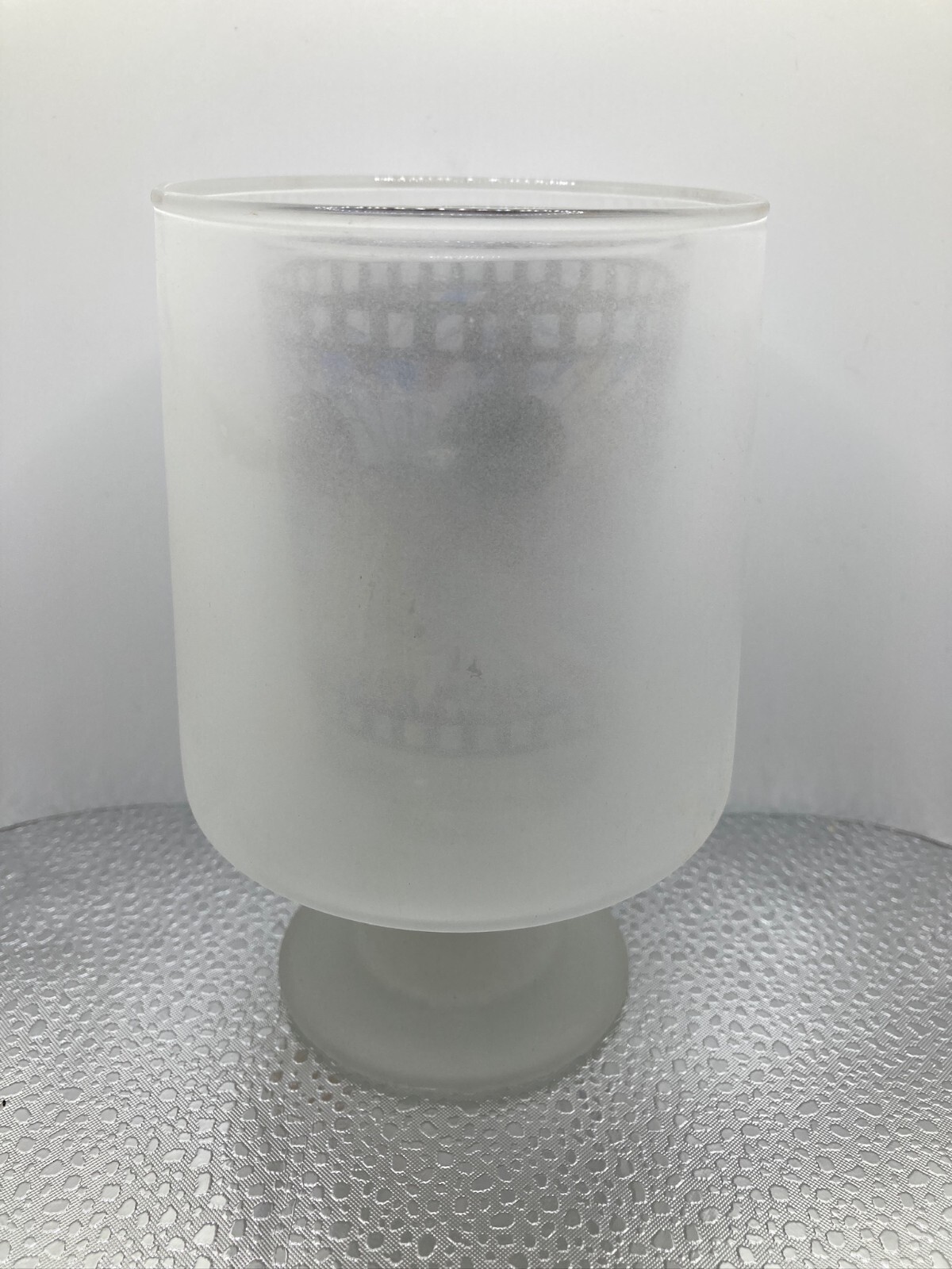 L.E. Smith Animates Mickey Mouse Glass Candle Holder In Original Box | eBay