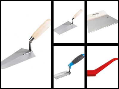 Tilebank Trowel Notched Bucket Junior Gauging Square Margin Tiling ...