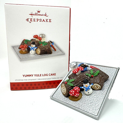 Hallmark Keepsake 2013 Yummy Yule Log Cake Seasons Treatings Complement ...