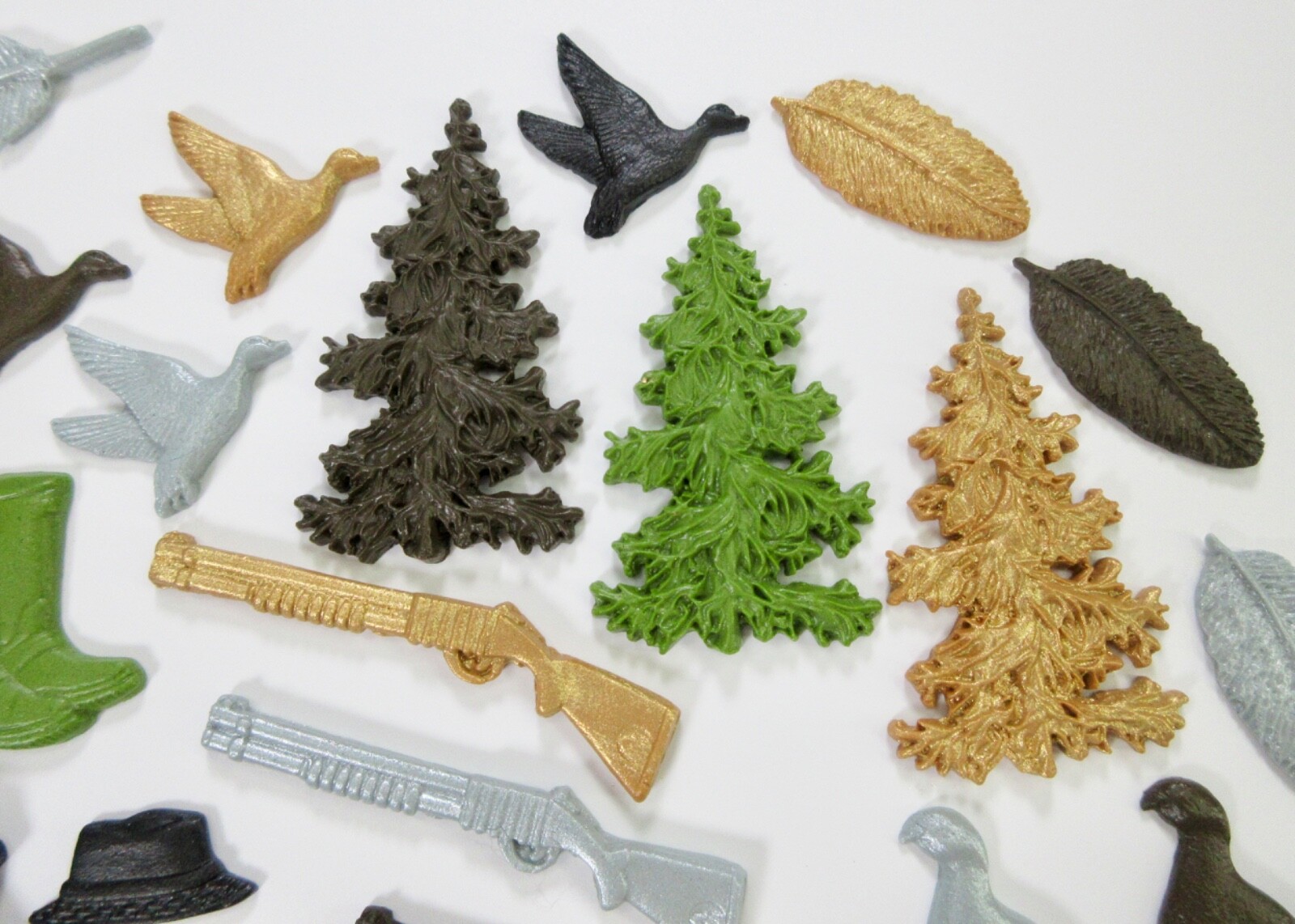 Edible Hunting Cake Topper Fondant Personalised Shoot Season Birthday ...