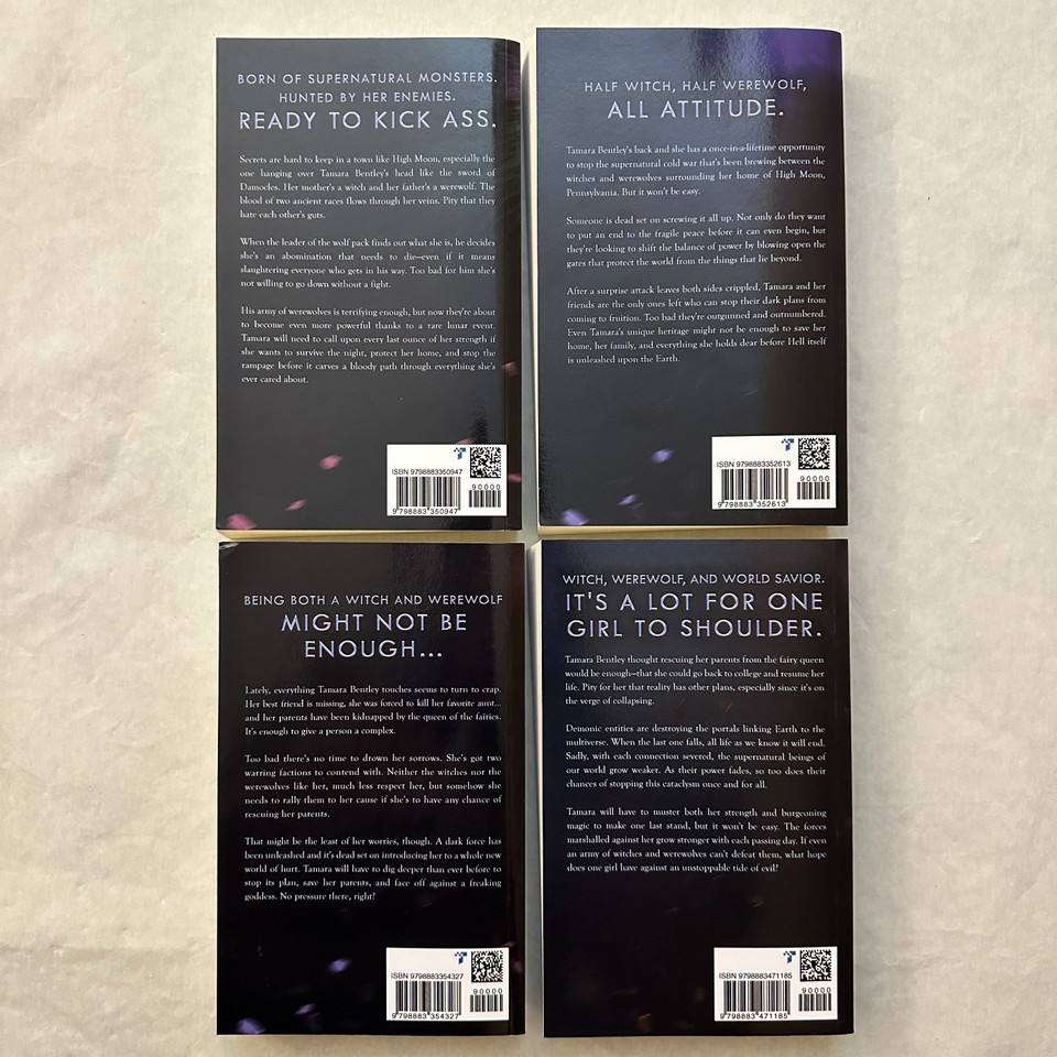 4 pc Complete High Moon Series of Books by Rick Gualtieri / Trade ...