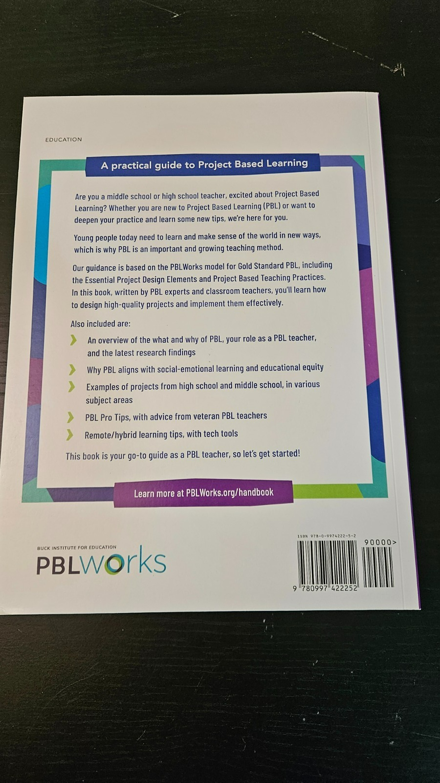 Project Based Learning Handbook for Middle and High School by PBLWorks ...